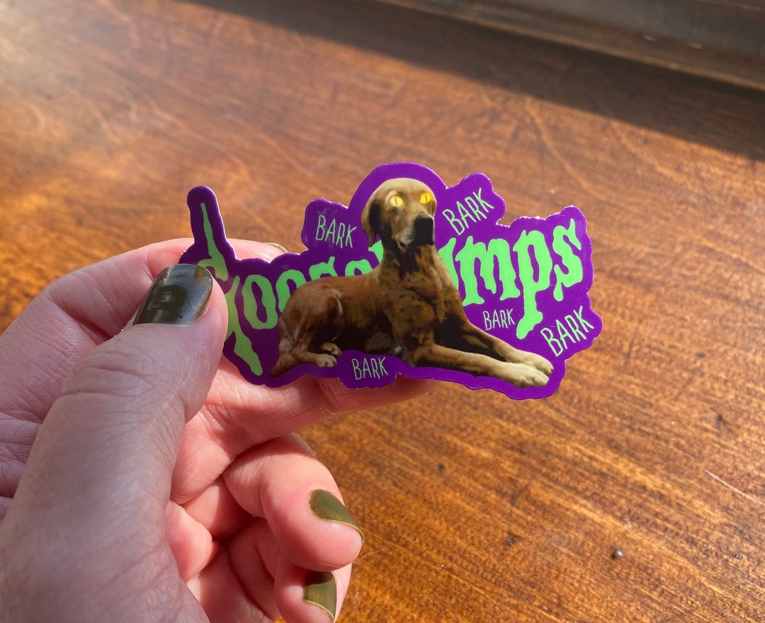 Goosebumps Sticker Dog Die-cut - Etsy