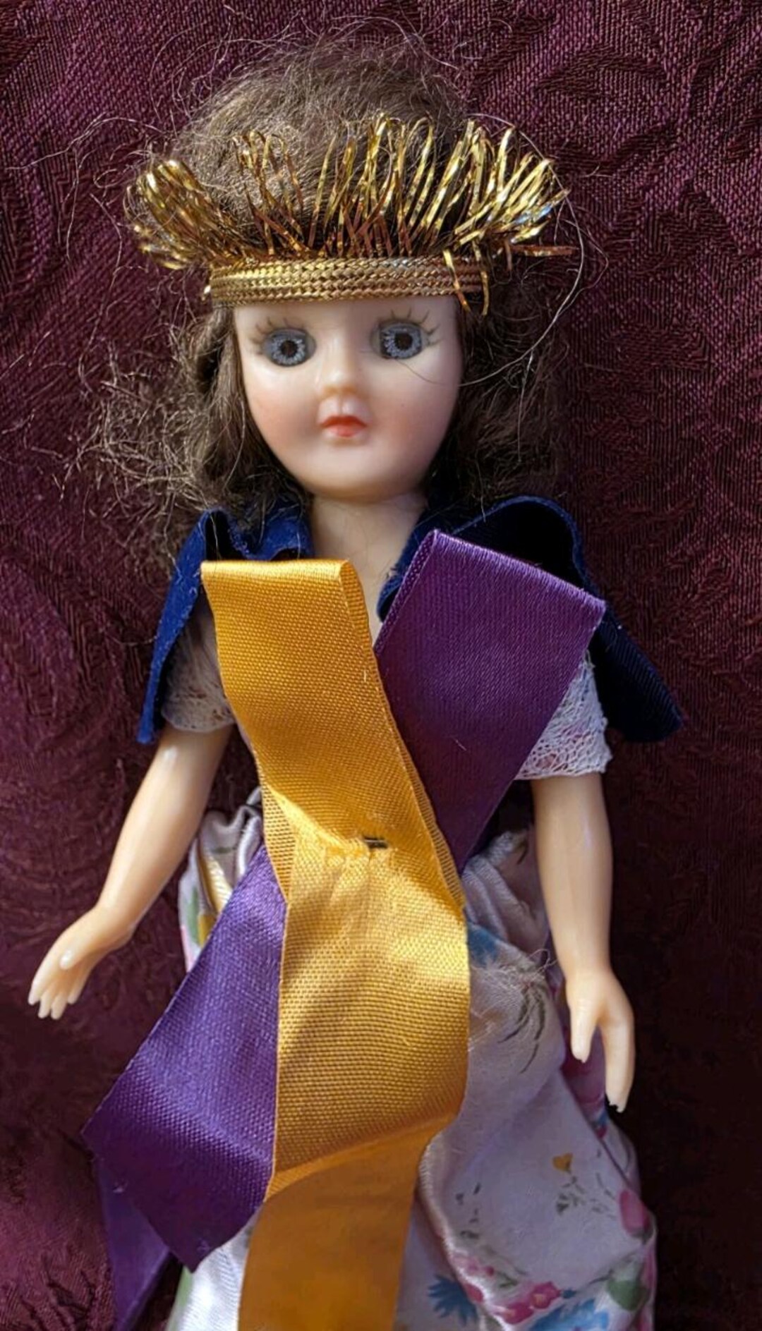 Vintage Dolls of the World Arco 1960's 8" Tall Eyes,head and Arms Move ...