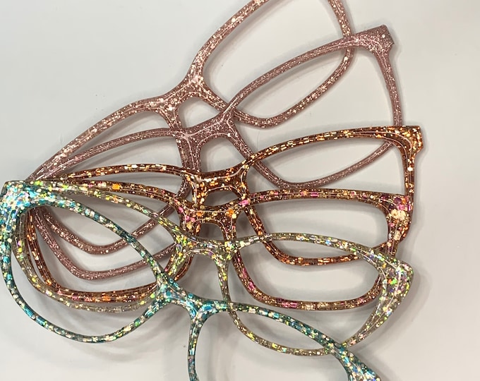 Glitter Eyewear Toppers - Etsy
