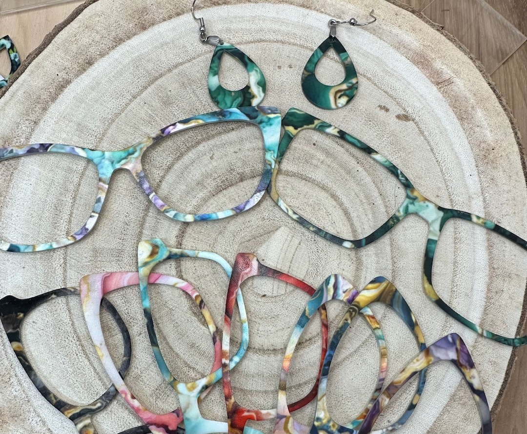 Geode Eyewear Toppers for Interchangeable Magnetic Glasses - Etsy