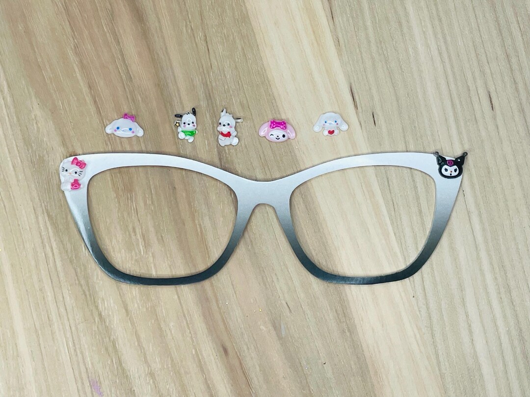 Hello Kitty Eyeglass Charms - Etsy