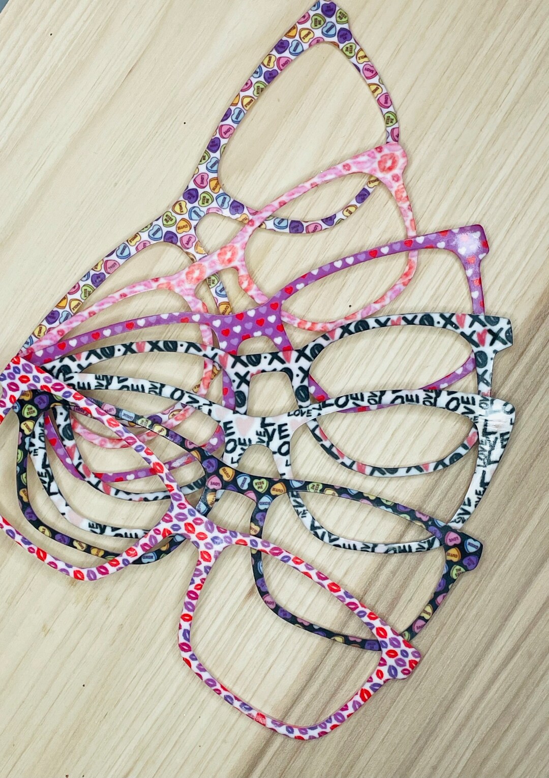 Romantic Eyewear Toppers for Interchangeable Glasses - Etsy