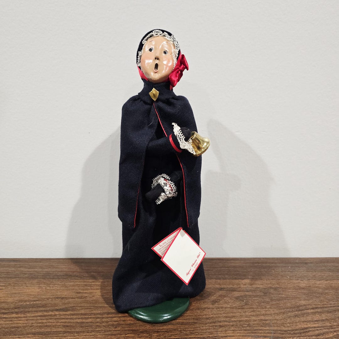 Vintage Byers Choice 1993 Salvation Army Woman Caroler With Bell - Etsy