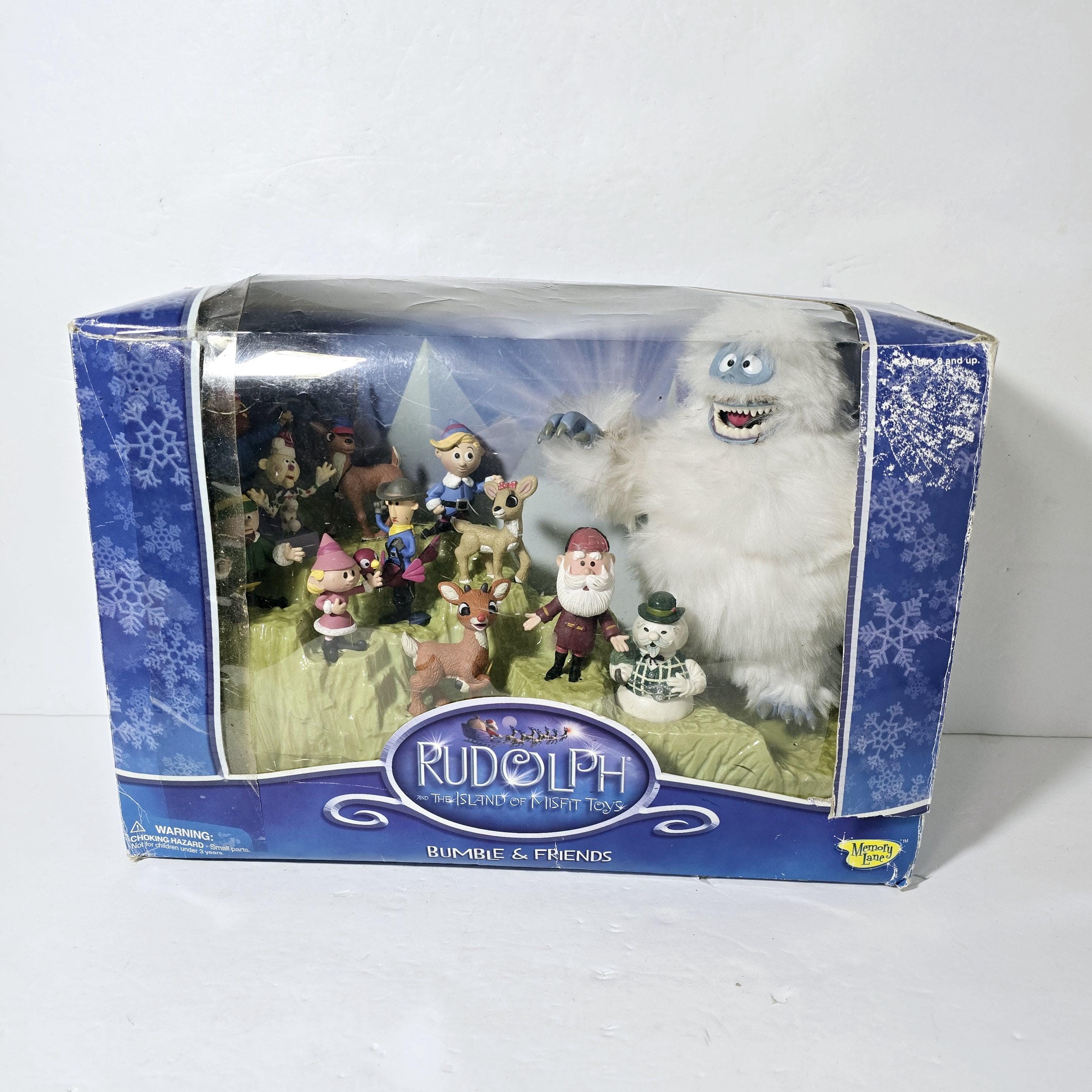 Rudolph the Red-nosed Reindeer Bumble & Friends With Christmas Santa ...