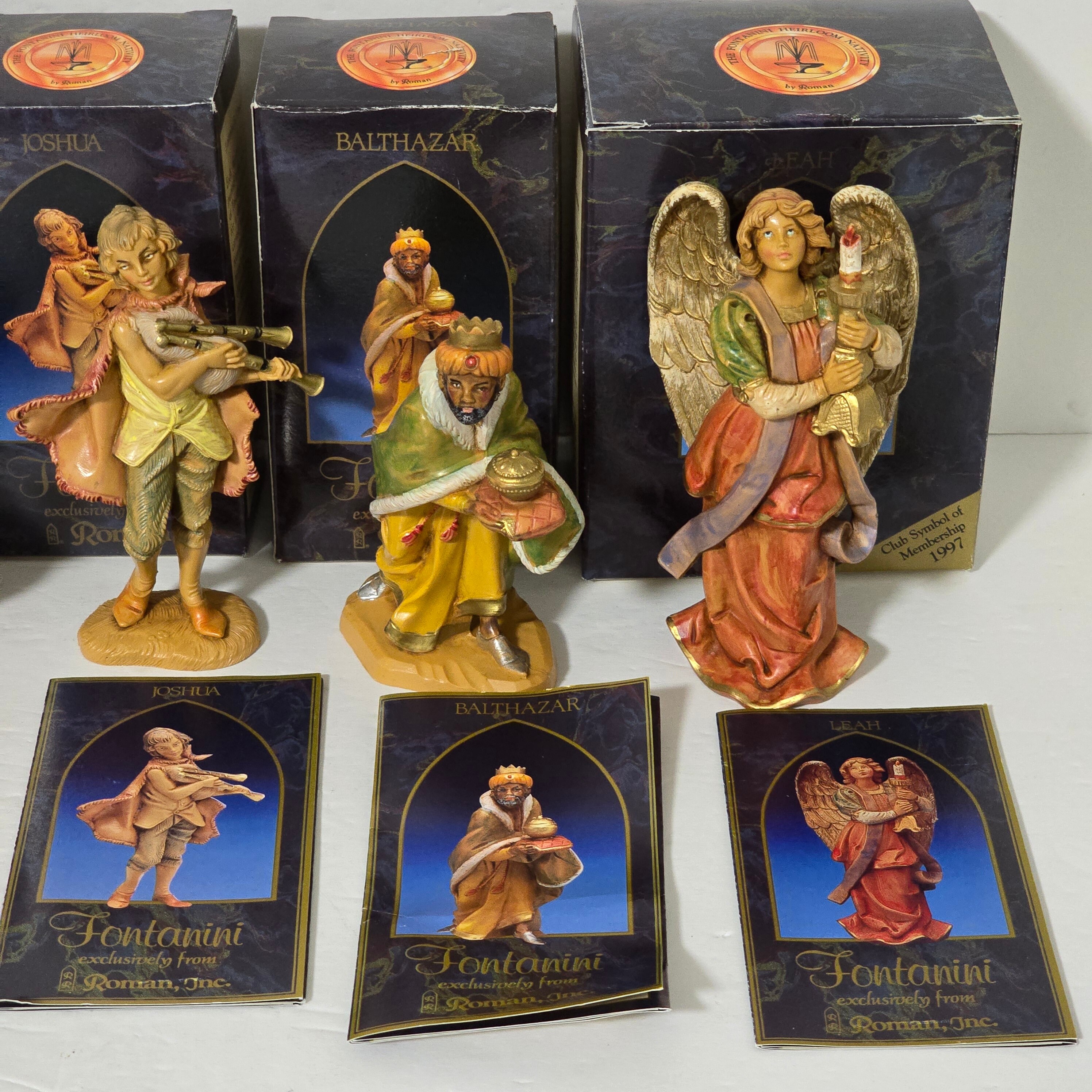 Vintage Fontanini Nativity Set From Italy Set of 20 Figurine - Etsy