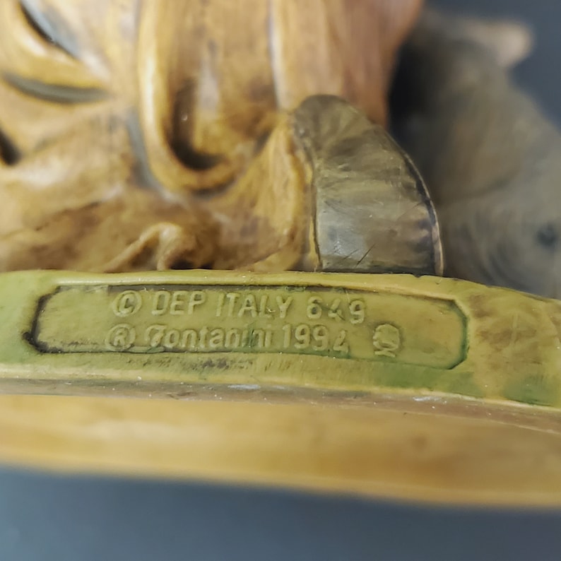 Vintage Fontanini Nativity Depose Italy 649 Simonetti Signed 1994 ...