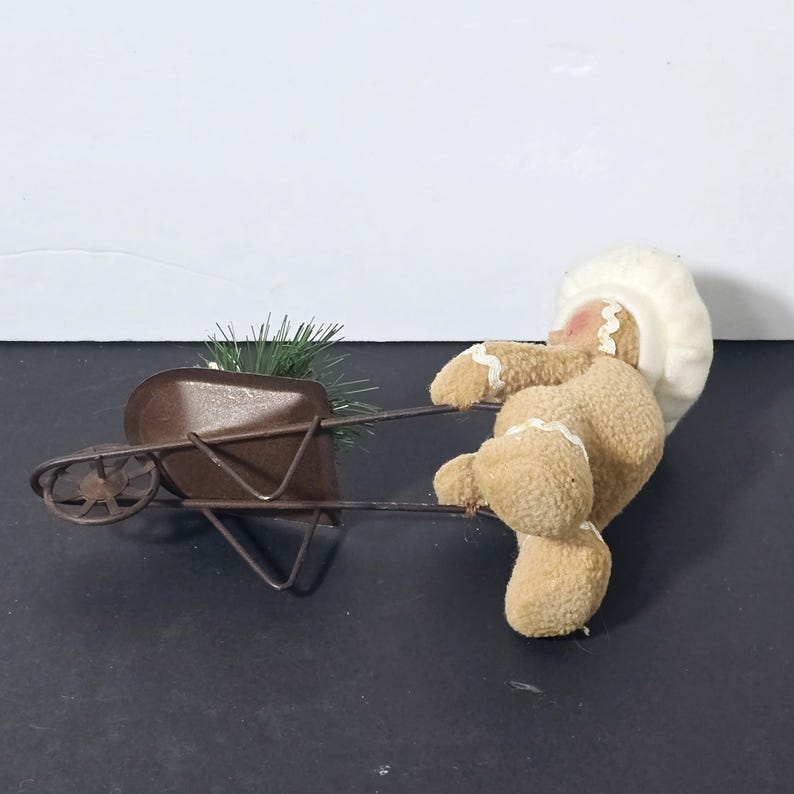 Christmas Decor Stuffed Gingerbread Baker With Pully - Etsy