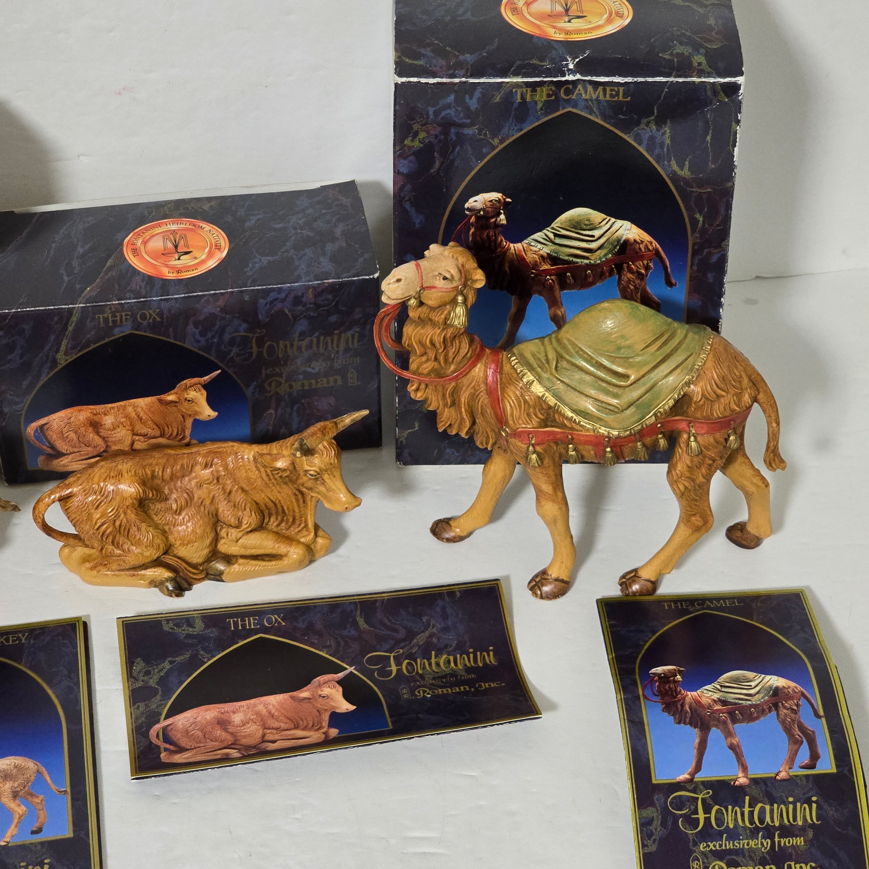 Vintage Fontanini Nativity Set From Italy Set of 20 Figurine - Etsy