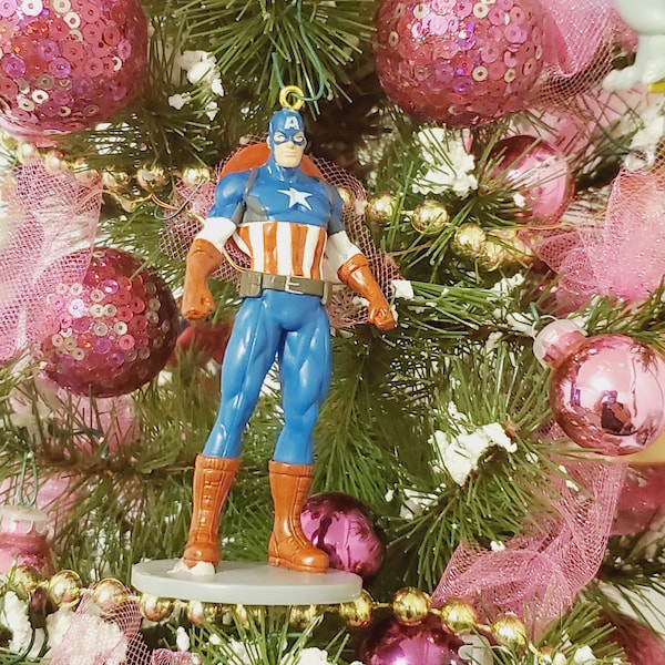 Captain America Tree Topper - Etsy