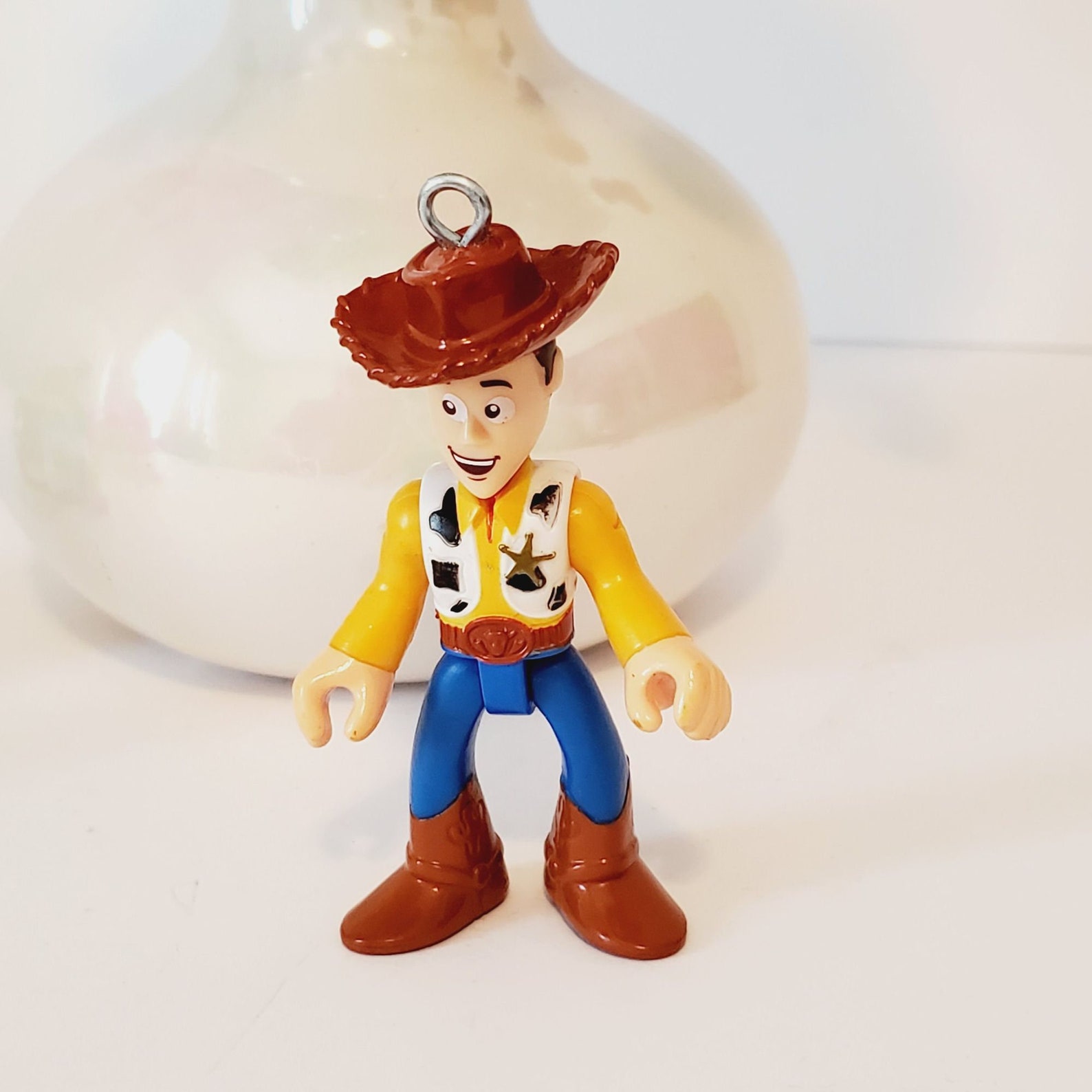 Fisher-price Imaginext Disney Pixar Toy Story Woody 3.25" Christmas ...