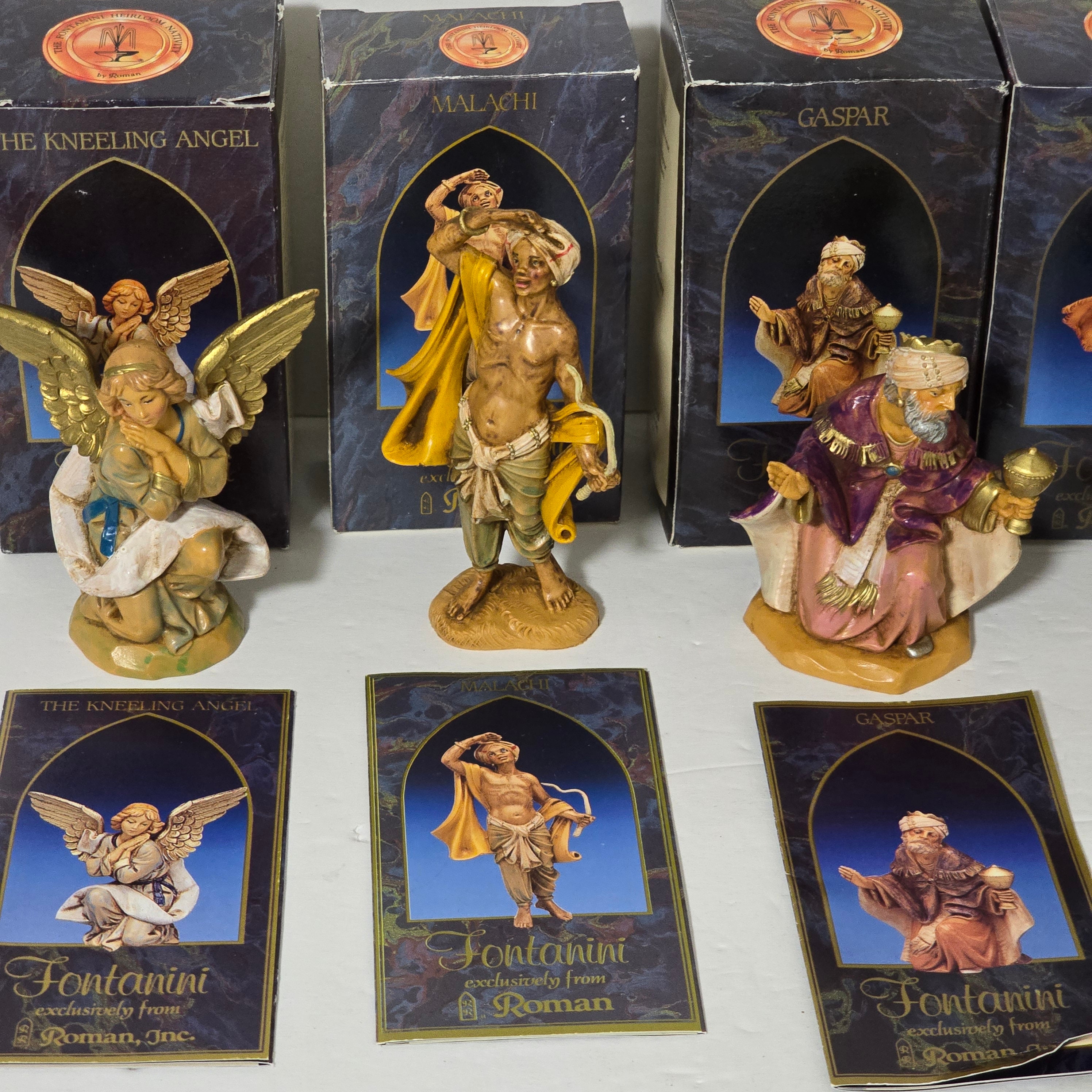 Vintage Fontanini Nativity Set From Italy Set of 20 Figurine - Etsy