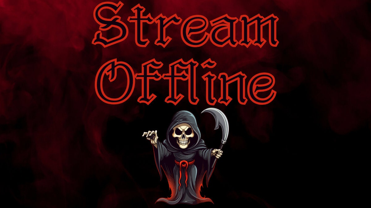Grim Reaper Channel Panels Set for Twitch | 33 Grim Reaper & Scythe ...