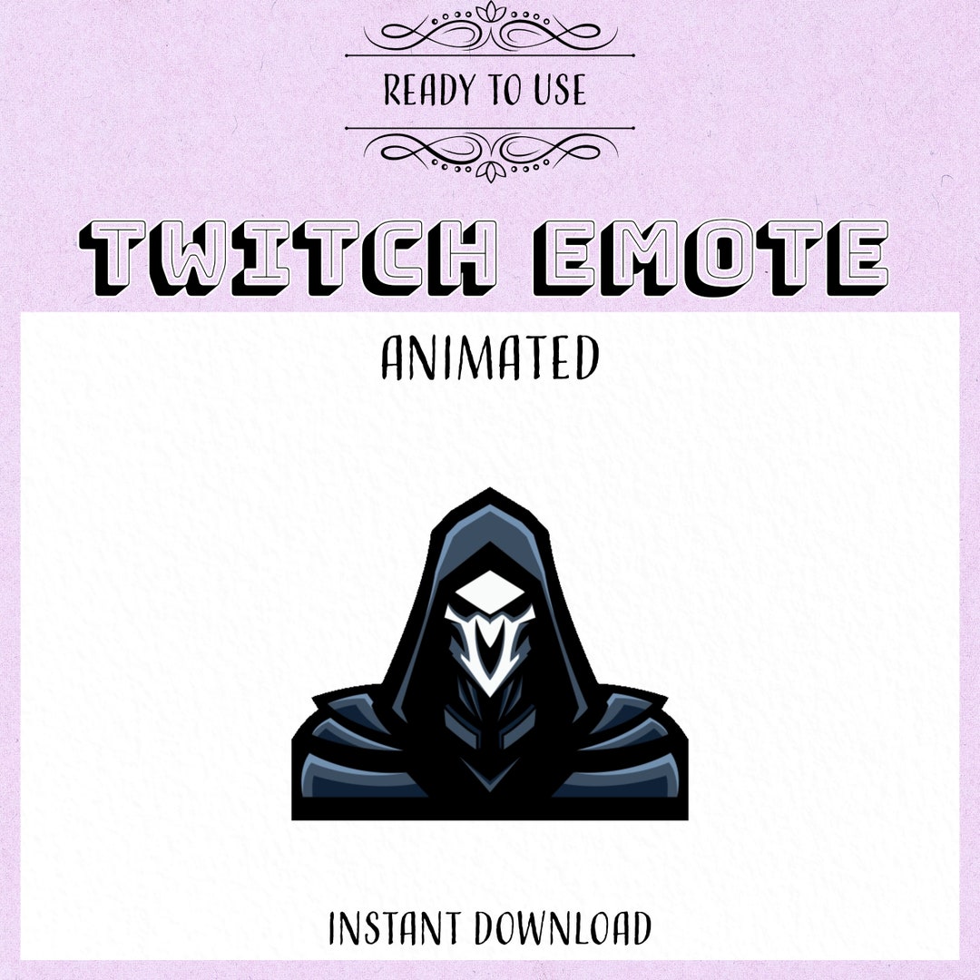 Animated Grim Reaper Headbanging Twitch Emote Headbang Reaper Emote ...