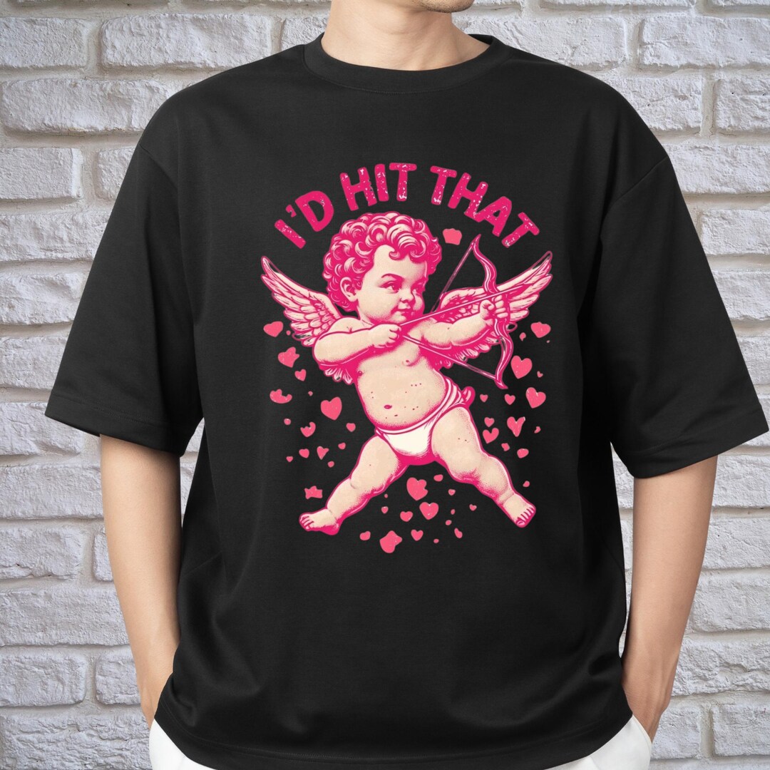 Valentine's Shirt, Cupid T-shirt, Funny Retro Valentine Sweatshirt ...