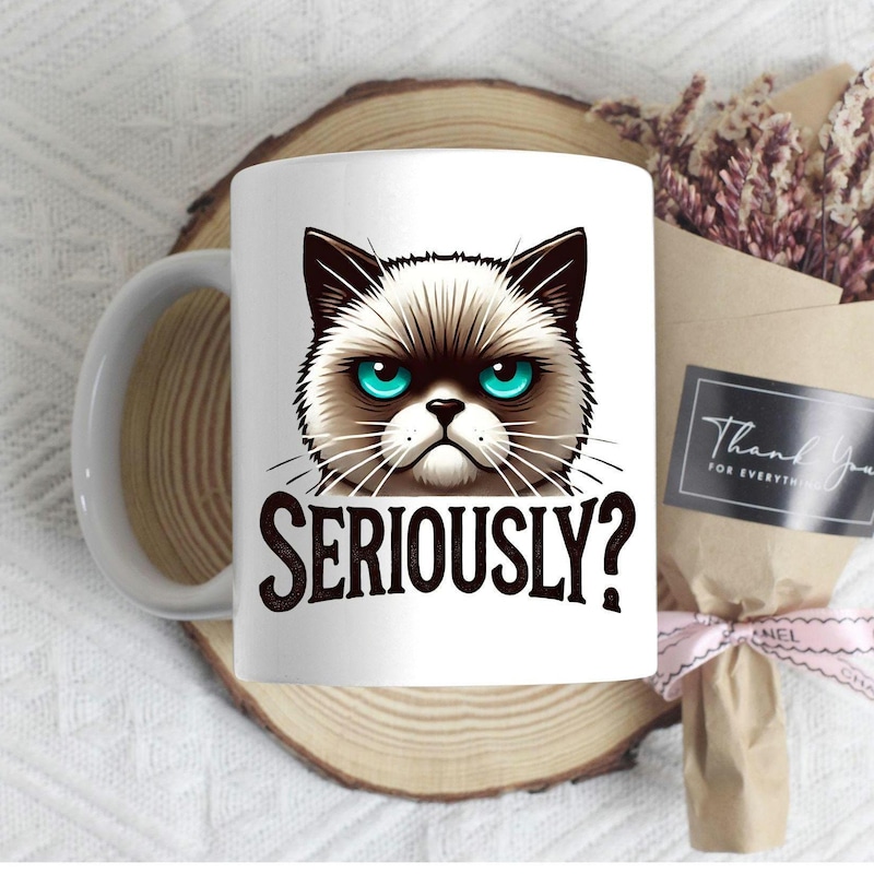 Grumpy Cat Mug - Etsy