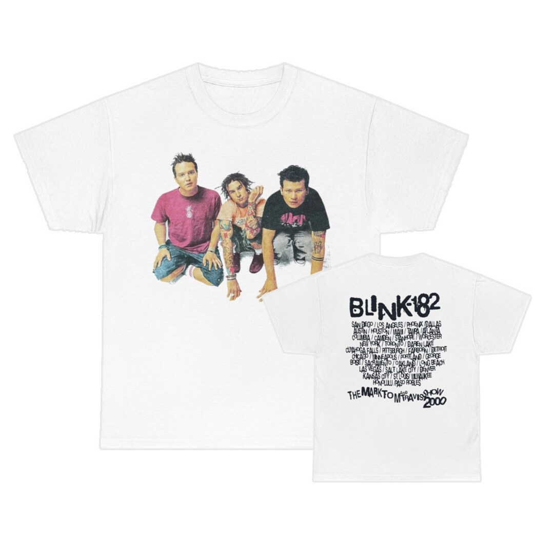 Blink 182 the Mark Tom and Travis Show 2000 Tour Shirt - Etsy Blink 182 the Mark Tom and Travis Show 2000 Tour Shirt - Etsy