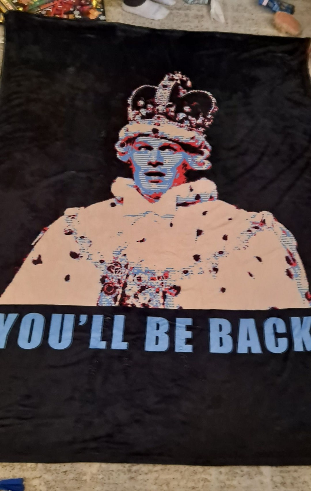 Hamilton King George III Youll Be Back Velveteen Plush - Etsy