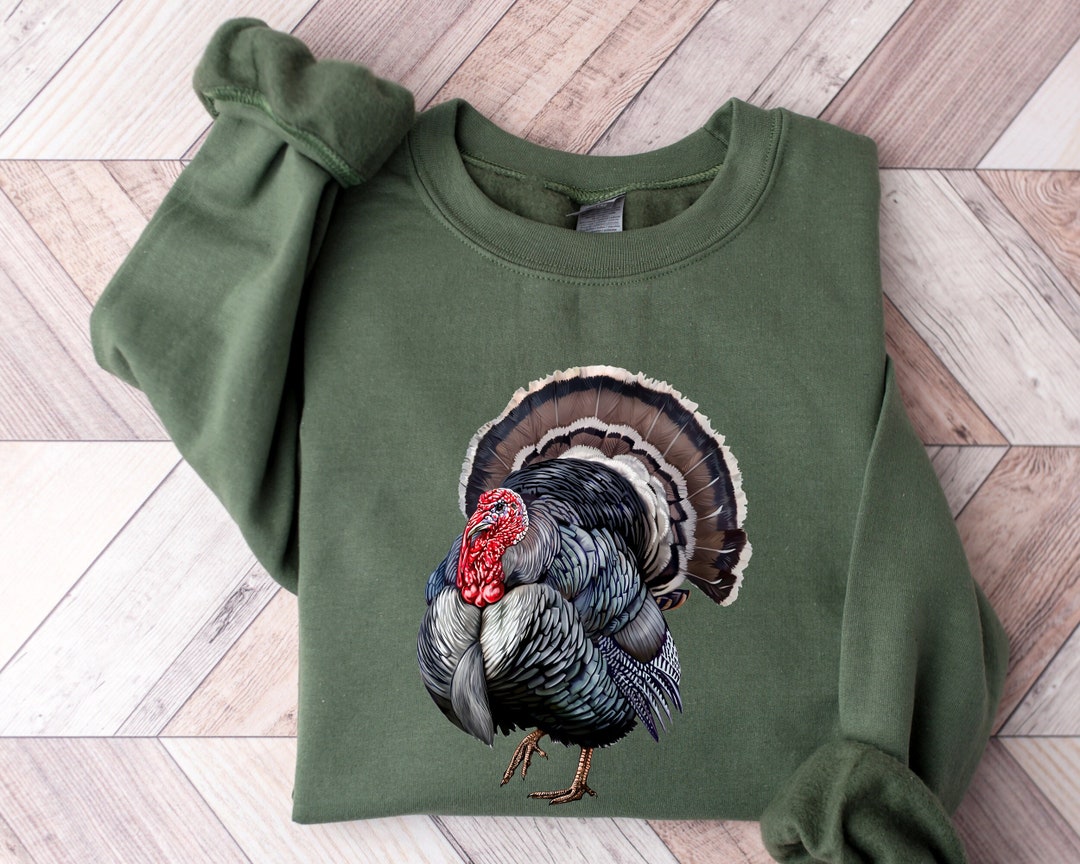 Vintage Turkey Sweatshirt, Autumn Thanksgiving Shirt - Etsy