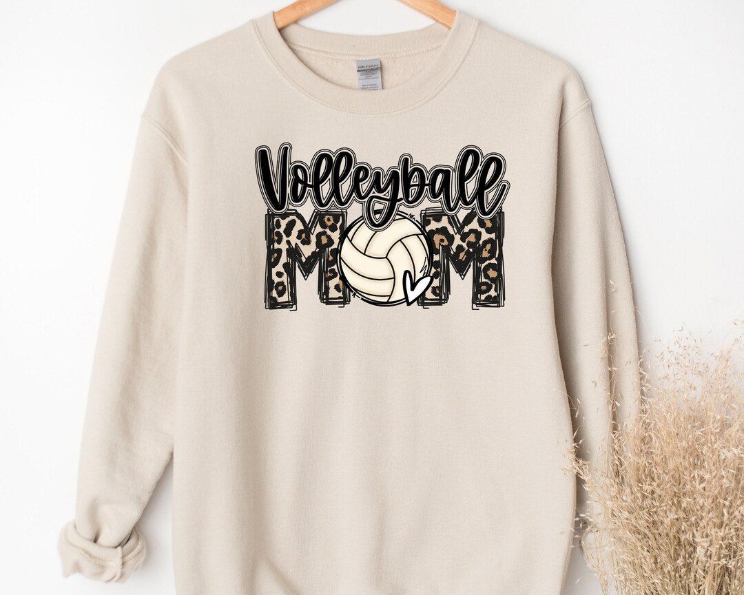 Volleyball Mom Sweatshirt, Volleyball Mom, Volleyball Hoodie ...