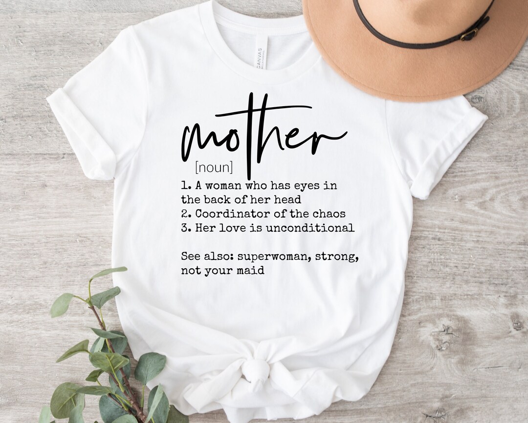Mother Noun Shirt, Mother Definition Shirt, Mother’s Day Shirt, Mom ...