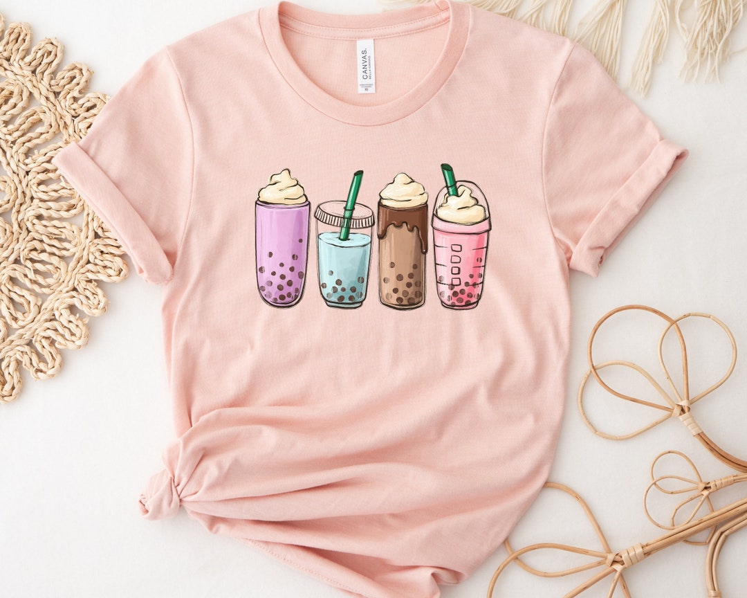 Boba Shirt, Funny Bubble Tea Shirt, Bubble Tea Lover Gift, Bubble Tea ...