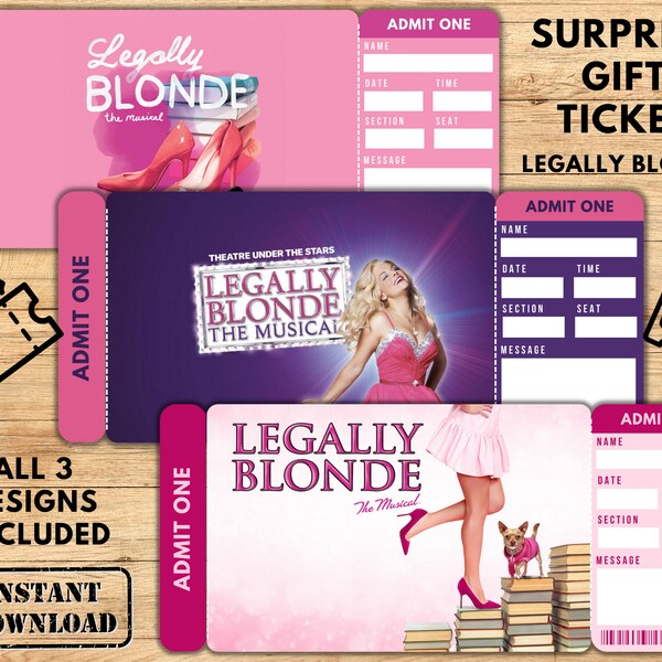 Legally Blonde - Etsy