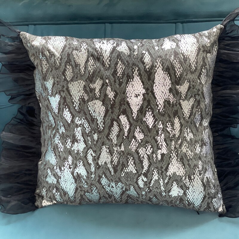 Snakeskin Pillow - Etsy