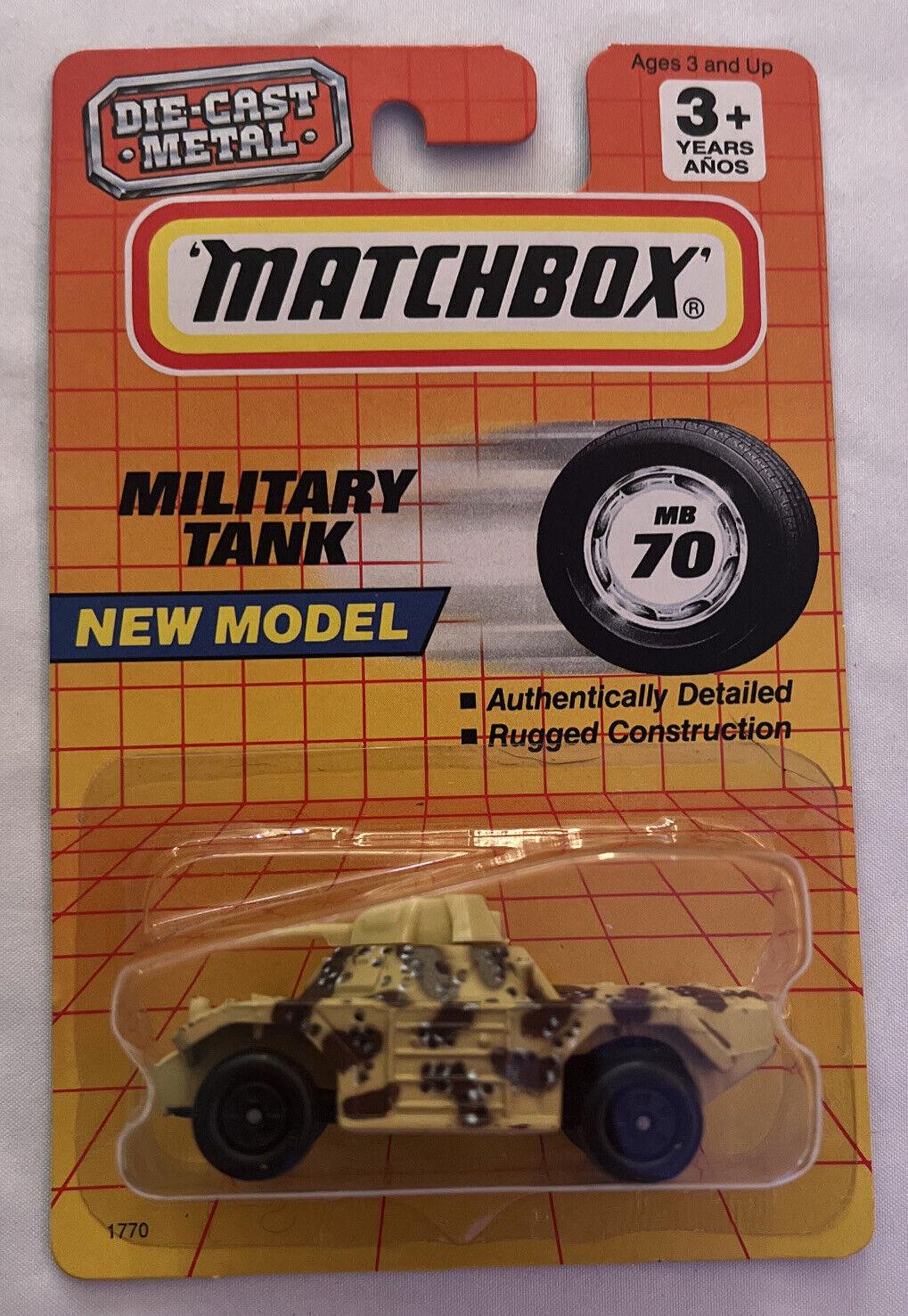 Matchbox 1993 MB70 Weasel Tan Camouflage - Etsy
