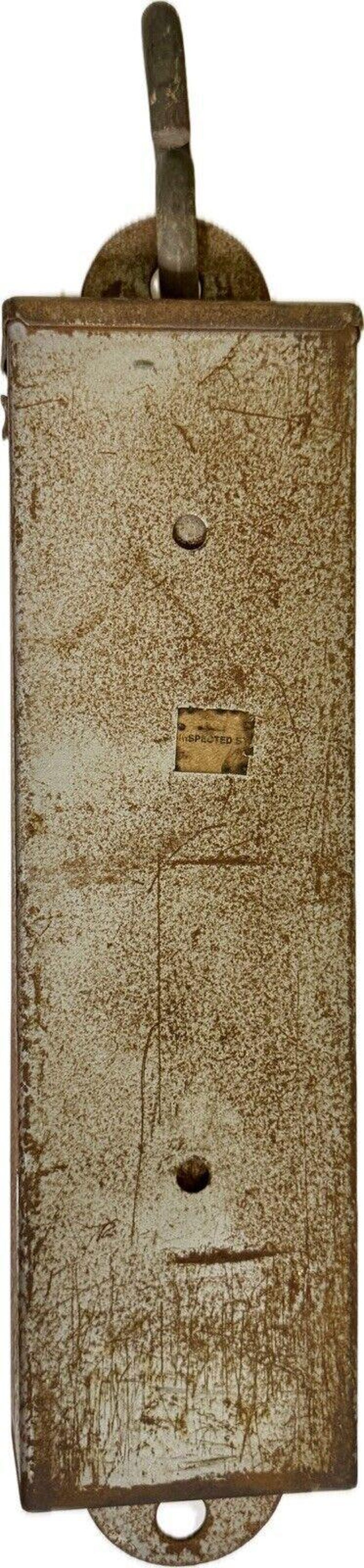 Vintage HANSON VIKING Hanging Scale 100 LB Capacity Model 8910 Adj All ...