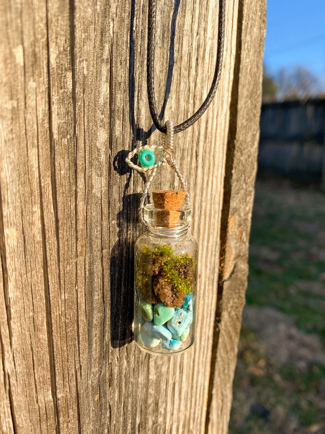 Crystal Terrarium Necklaces - Etsy