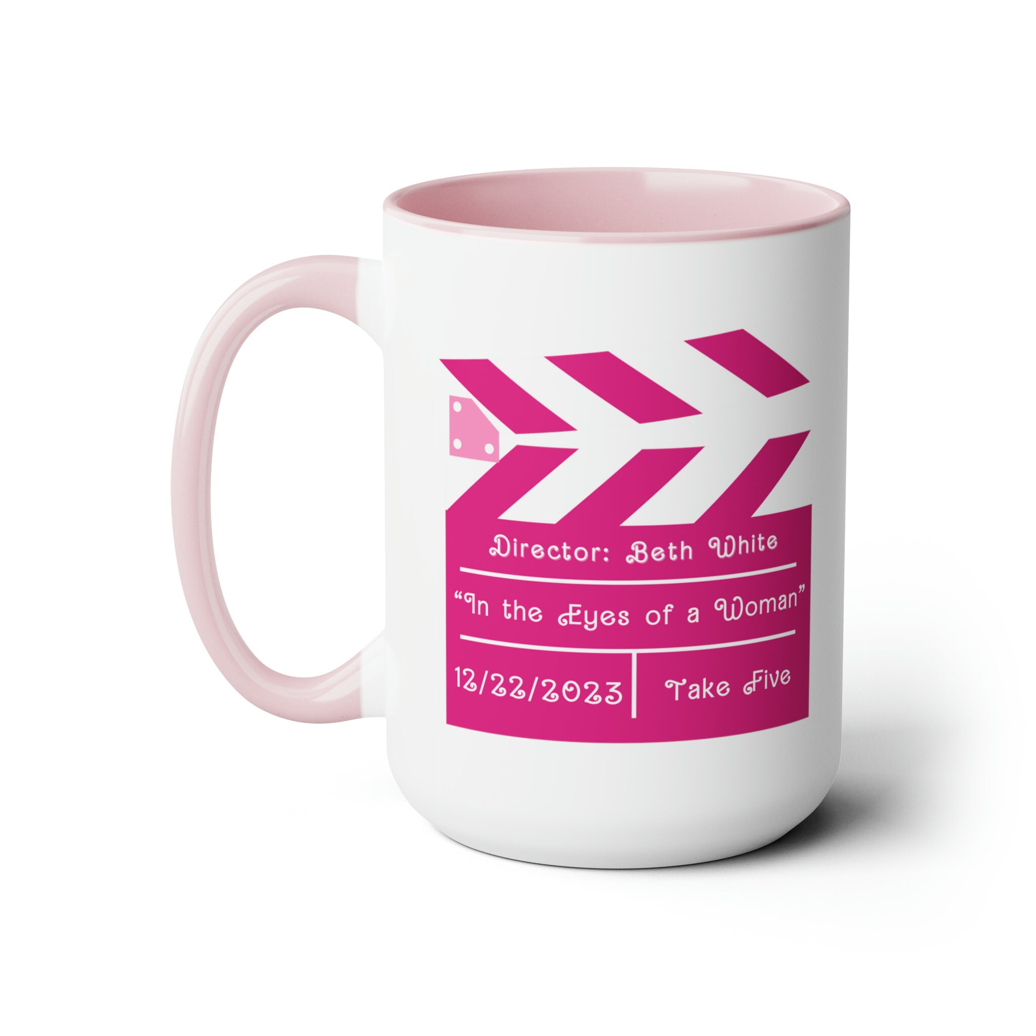 Personalized Filmmaker Coffee Mugs, Filmmaker Gift Custom Mug, Film ...