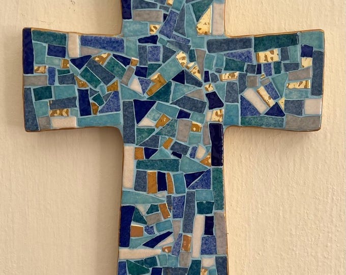 Mosaic Cross - Etsy