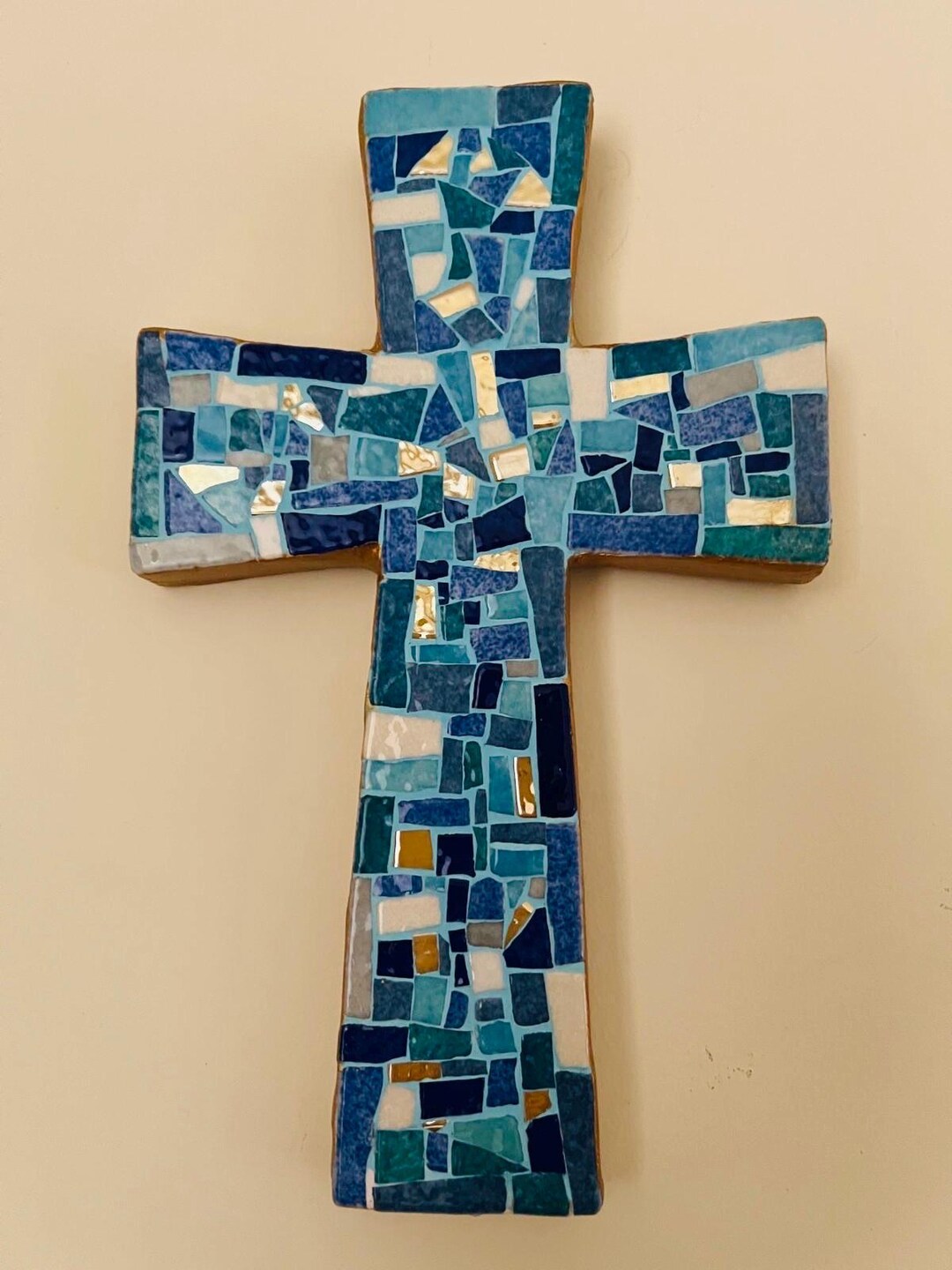 Mosaic Cross - Etsy