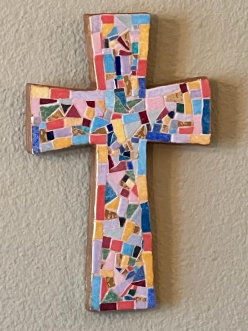 Mosaic Cross - Etsy