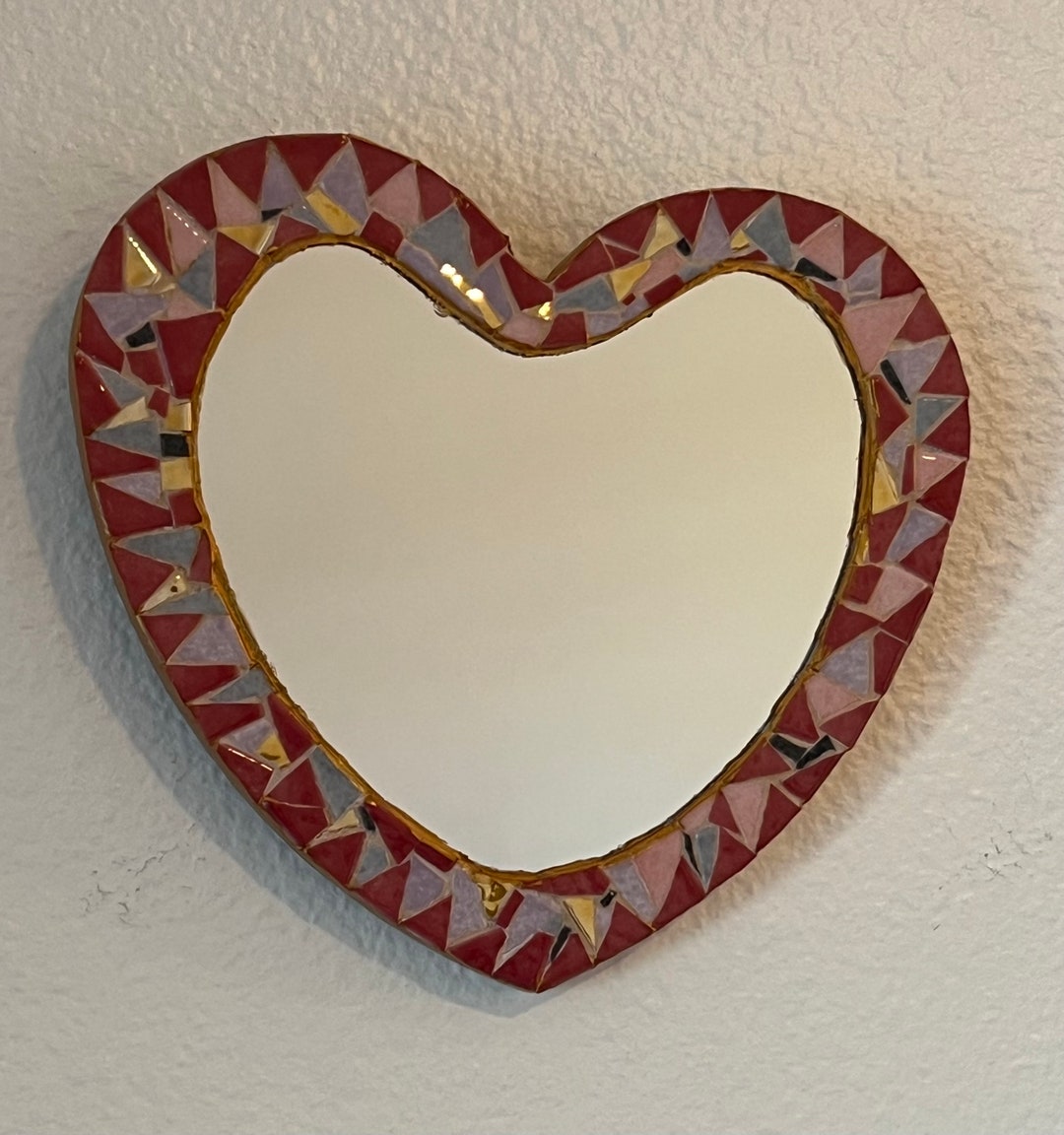 Wall Mounted Mirror From love Collection - Etsy