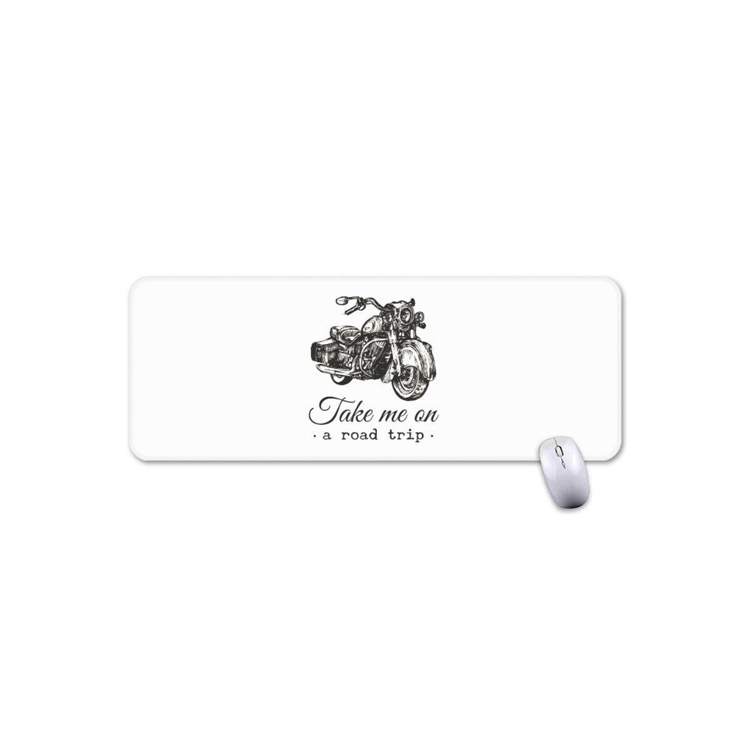 Harley Bike Keyboard Pad/aesthetic Office Décor/large Mouse Pad/home ...