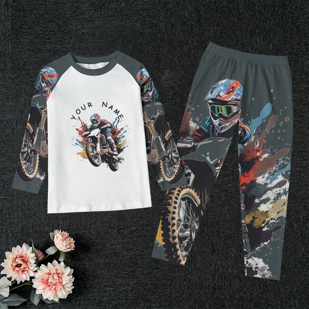 Teddy Rider/ Sports Sleep Wear / Kids Riders / Motorbike Kids /child ...