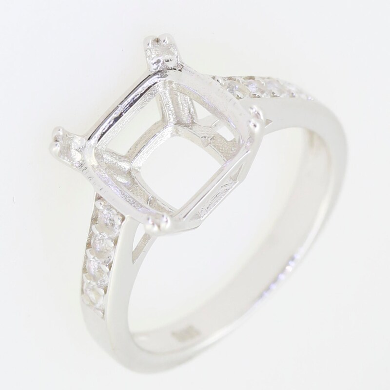 Silver Ring Settings - Etsy