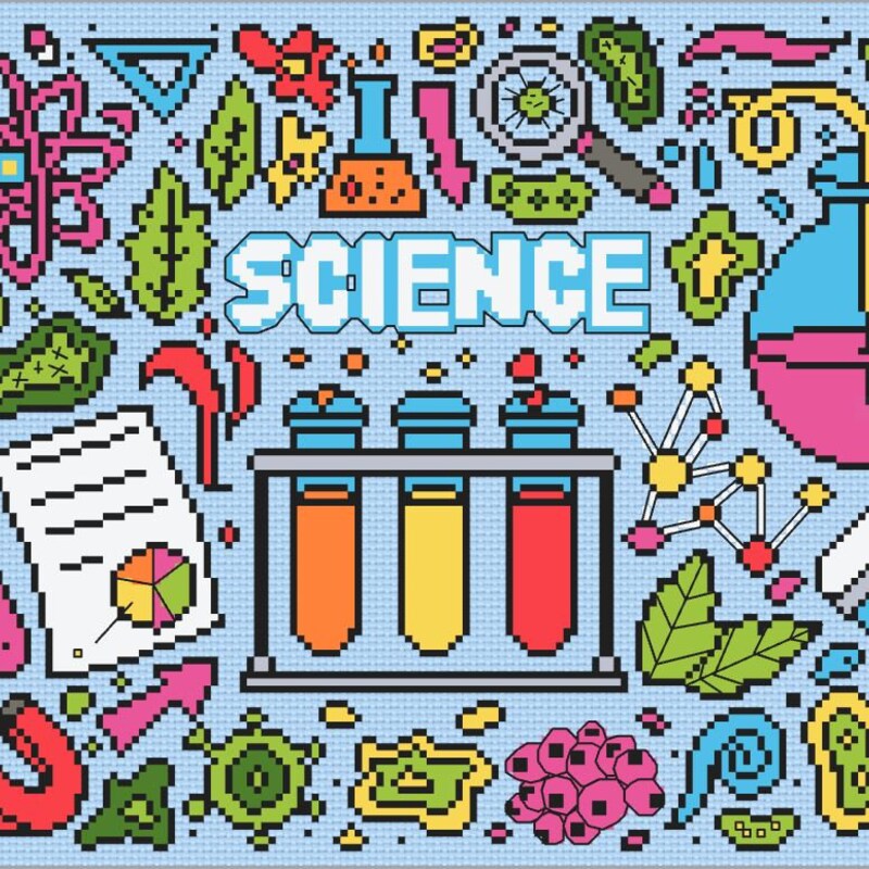 Science Cross Stitch - Etsy