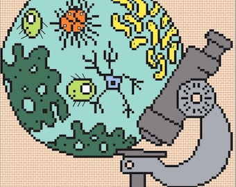 Science Cross Stitch Pattern - Etsy