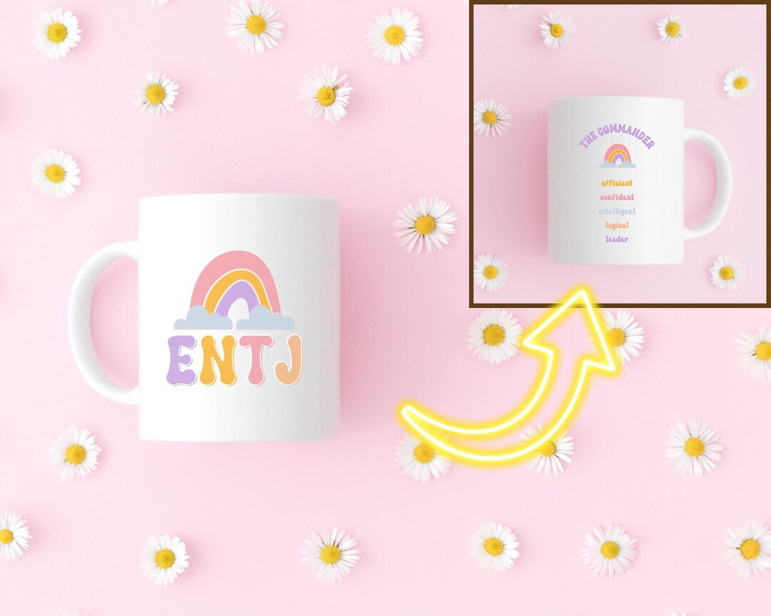 ENTJ Mug | ENTJ Gift | MBTI Mug Myers Briggs | Extrovert Mug | Gift for ...