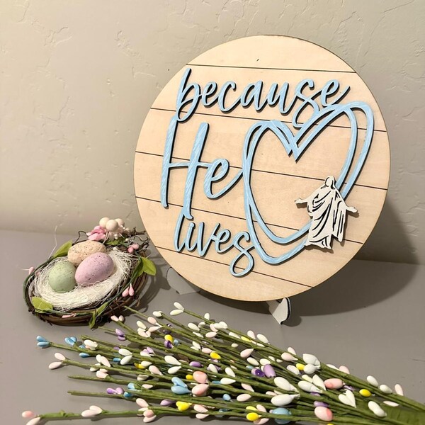 Because He Lives - Etsy