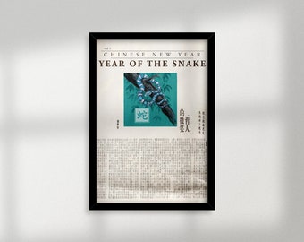 Chinese Zodiac Wall Poster - Etsy