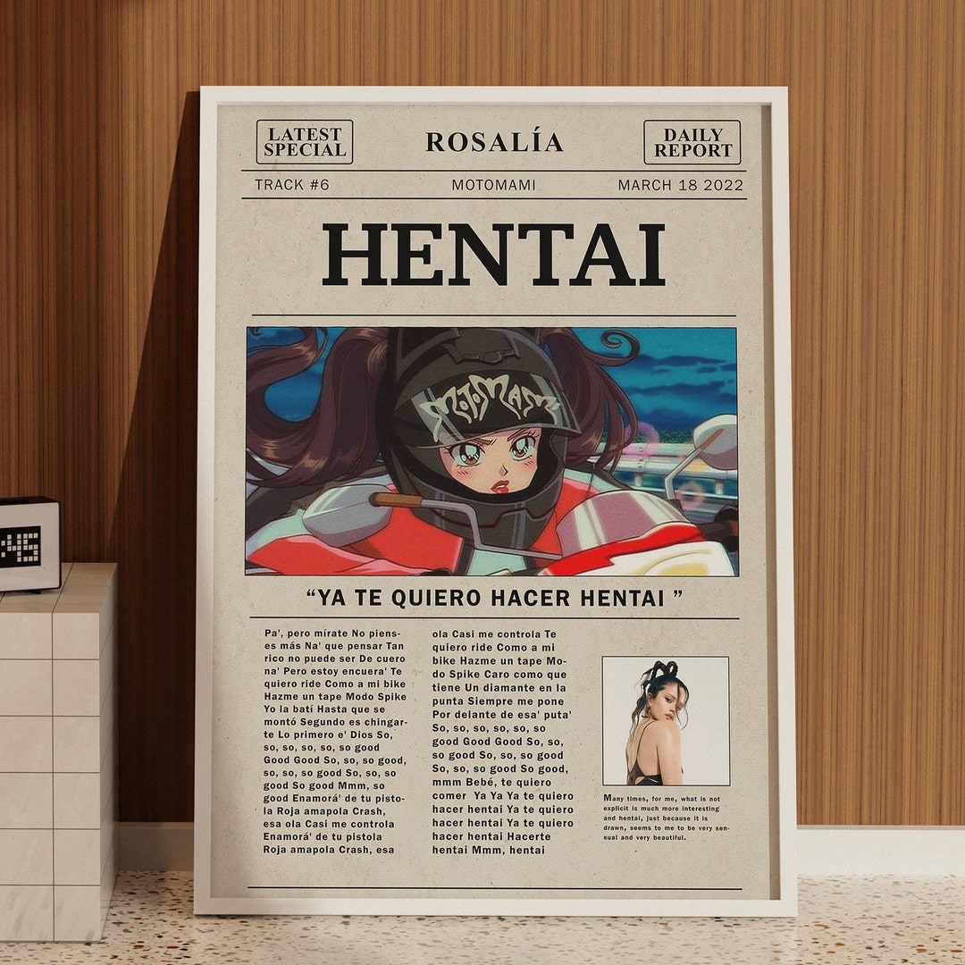Rosalia Poster Motomami Wall Art Larosalia Printable Home Etsy