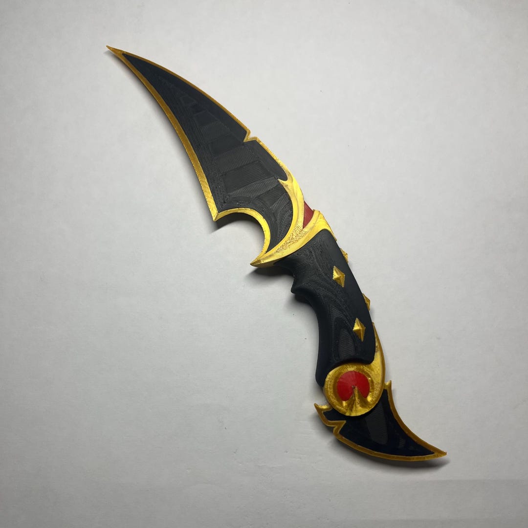 3d Printed Valorant Ruin Dagger - Valorant Fans - for Him - Gamers ...