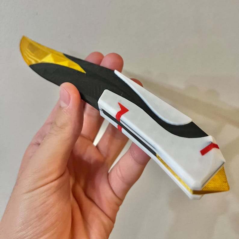 3d Printed Valorant Tilde Knife - Valorant Fans - Gamers - Props ...