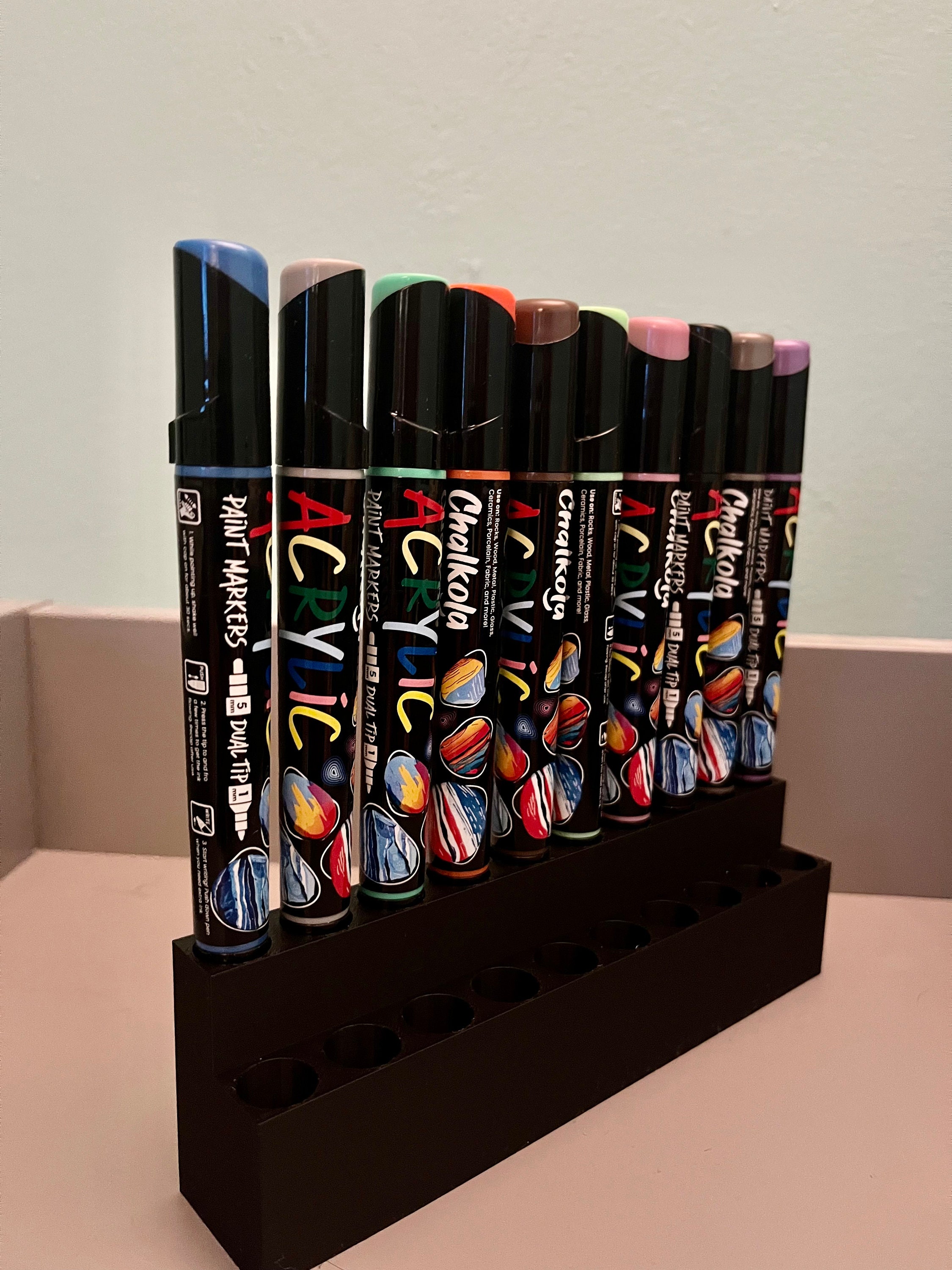 3d Printed Custom Marker Stand for Artists and Kids Gag Gift for ...