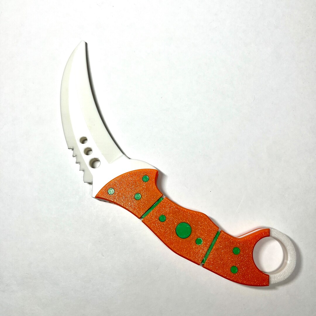 3d Printed Talon Knife From CS GO - Prop - Cool Gag Gift - Etsy