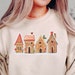 Gingerbread Christmas Houses Shirt,gingerbread Christmas Shirt,holiday ...