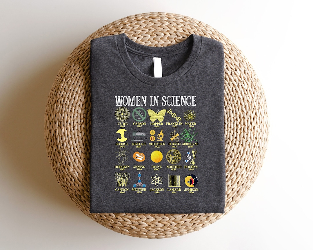 Retro Comfort Woman in Science Shirt, Science Shirt, Preppy Aesthetic ...